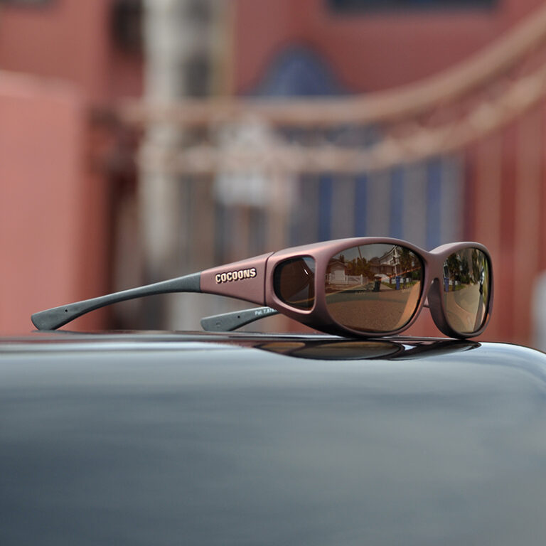 Mini Slim (MS) Burgundy Polarized Amber | Cocoons