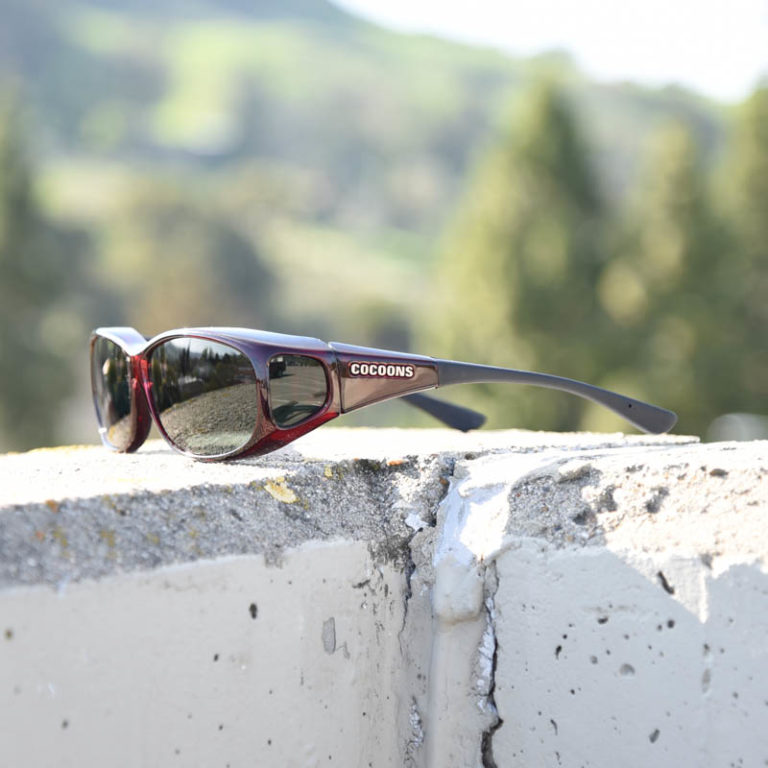 Mini Slim (MS) Black Cherry Polarized Gray| Cocoons