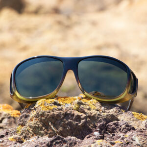 Pilot (L) Caramel Polarized Gray| Cocoons