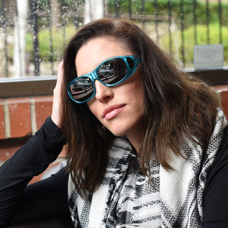 Slim Line (M) Aqua Polarized Gray| Cocoons