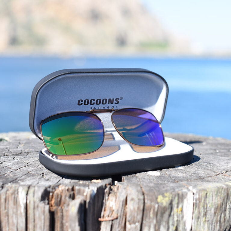 Clip-Ons REC1-58 Bronze Polarized Green Mirror | Cocoons
