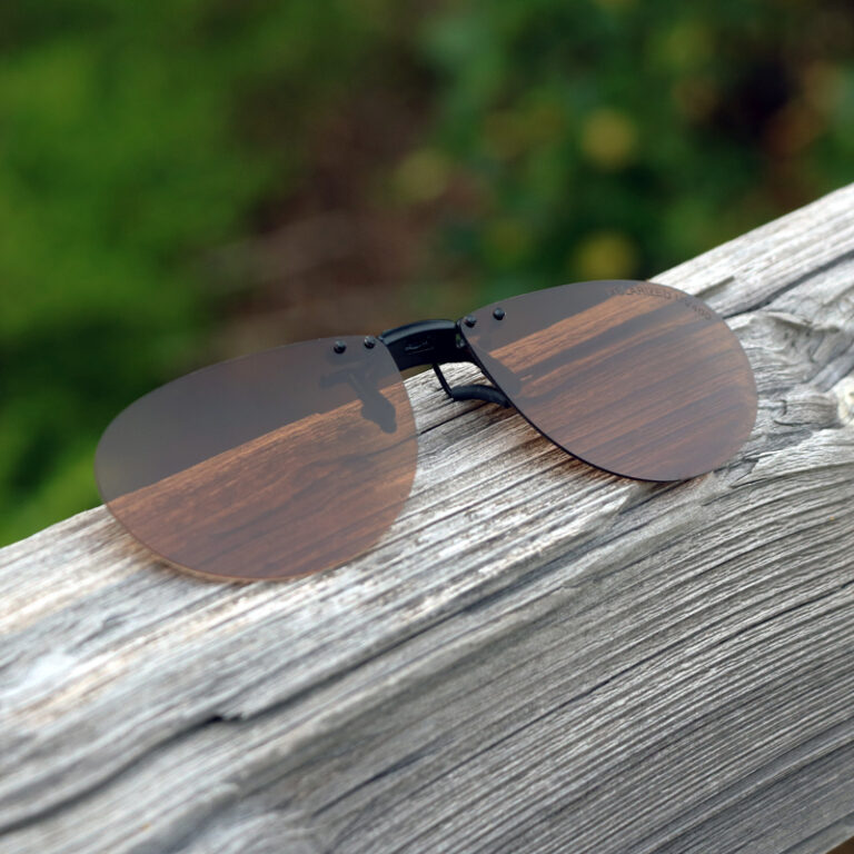 Flip-Ups Oval 56 Polarized Amber| Cocoons