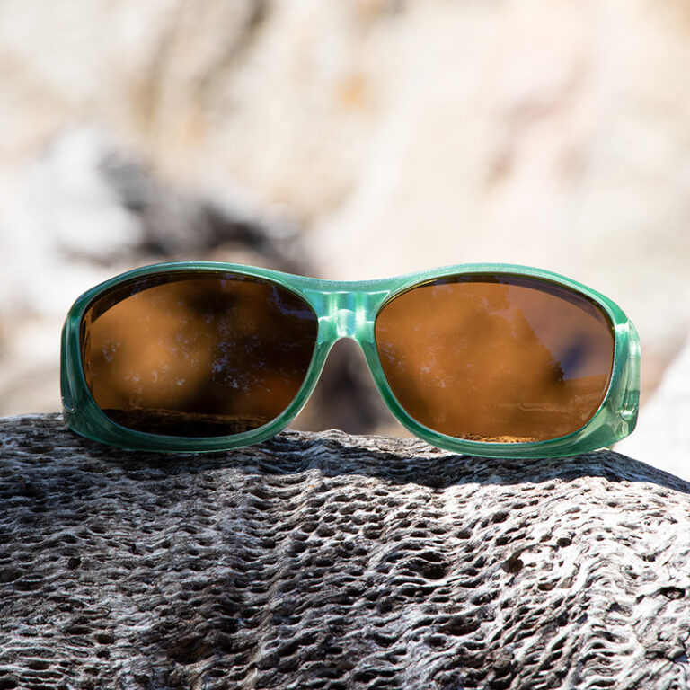 Slim Line (M) Sage Polarized Amber| Cocoons